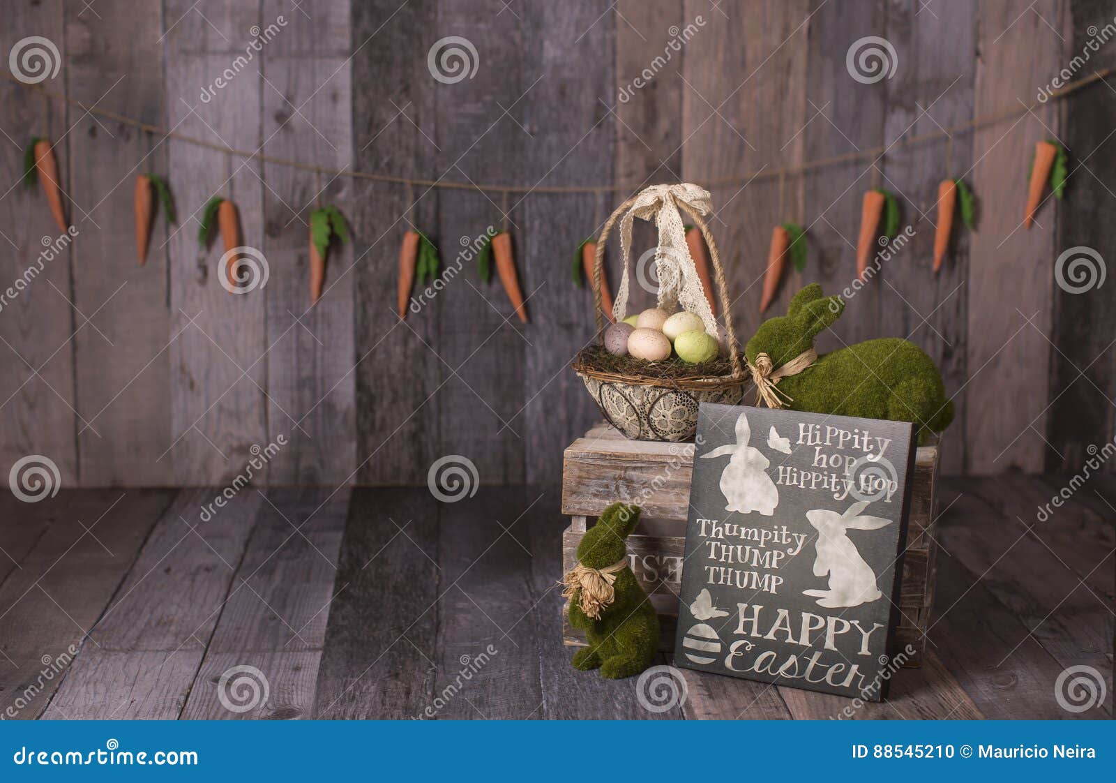 Easter Digital Backdrop for Photographers Stock Photo - Image of bunny ...