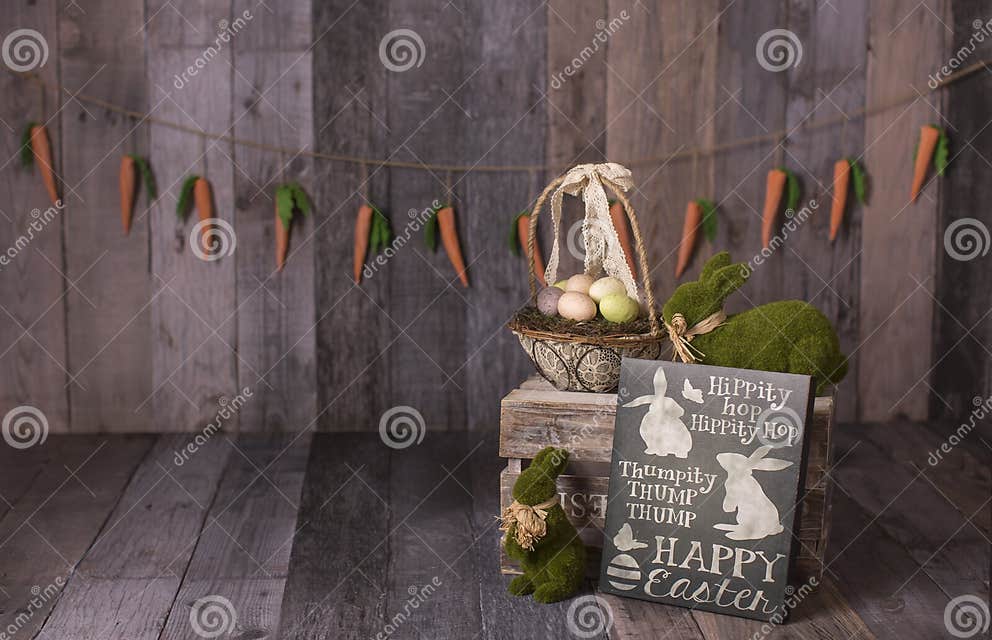 Easter Digital Backdrop for Photographers Stock Photo - Image of bunny ...