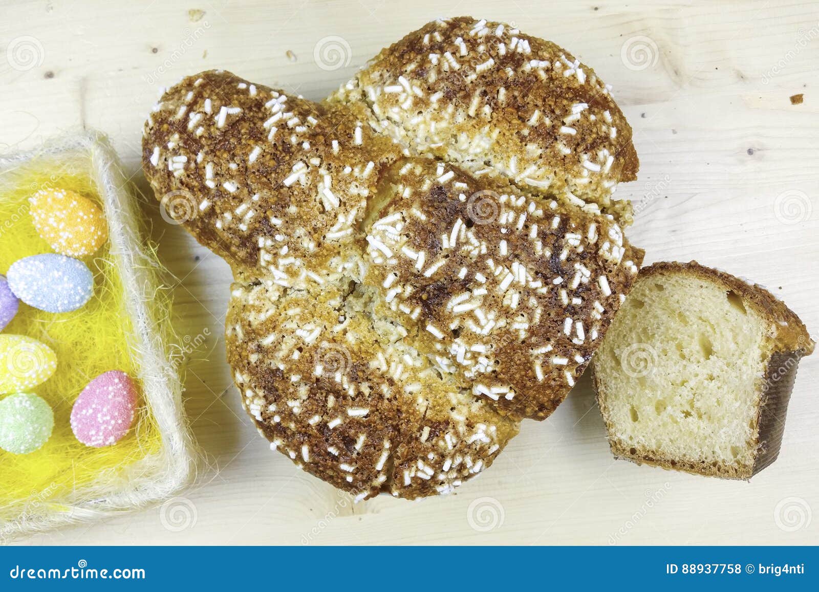 Easter dove cake stock photo. Image of traditional, sweet - 88937758