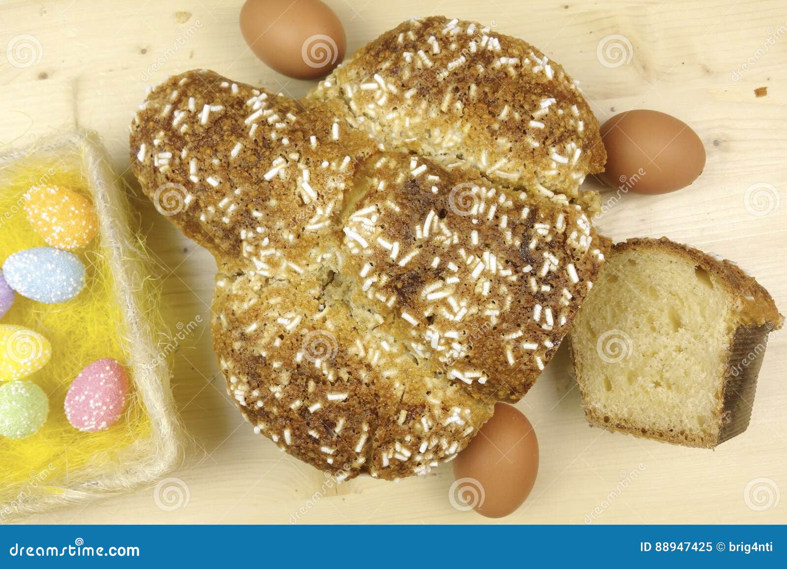 Easter dove cake stock image. Image of culture, dessert - 88947425