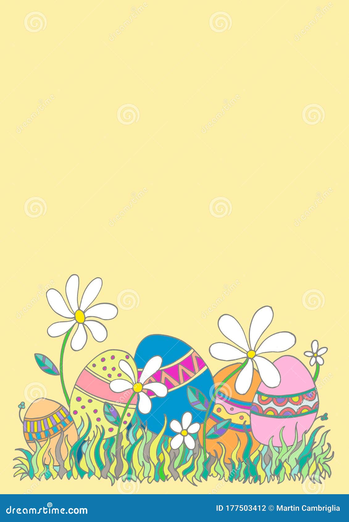 Easter Drawing Game. Color By Numbers, Printable Worksheet. Coloring ...