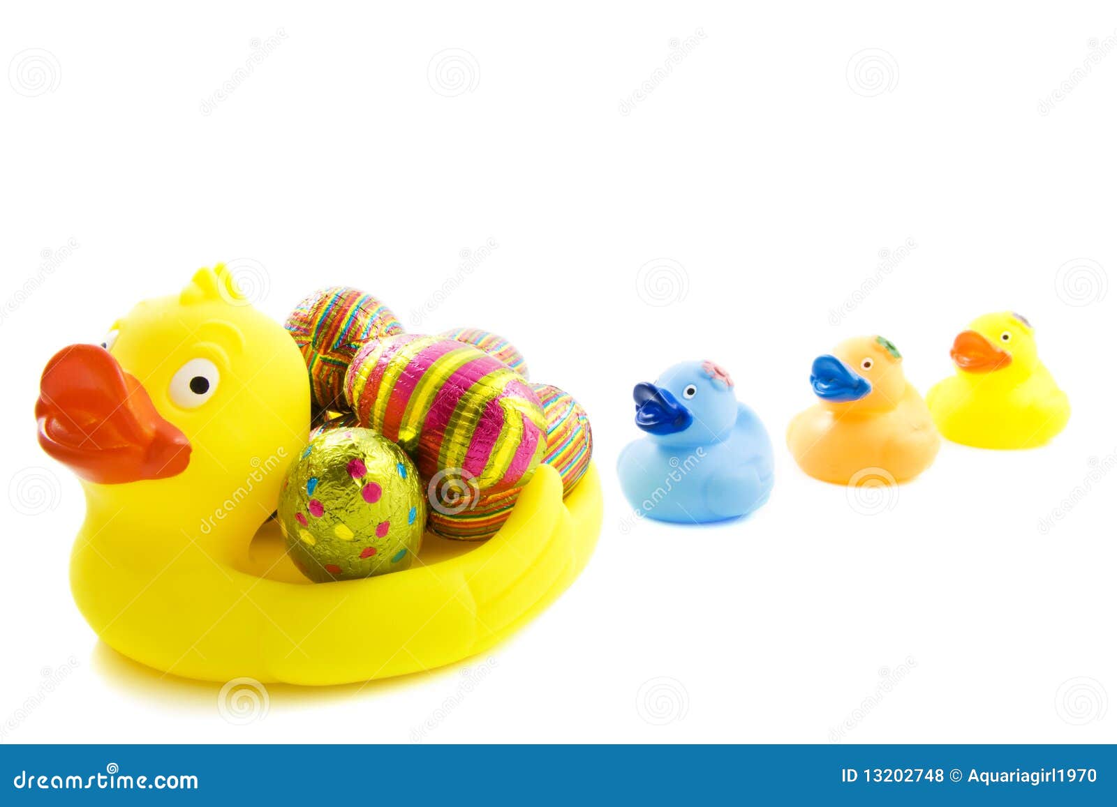 Easter ducks stock photo. Image of gold, blue, beginning - 13202748