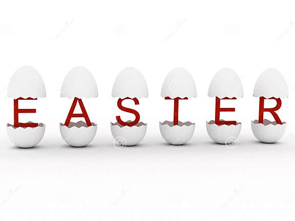 Easter in egg stock illustration. Illustration of concepts - 8473783