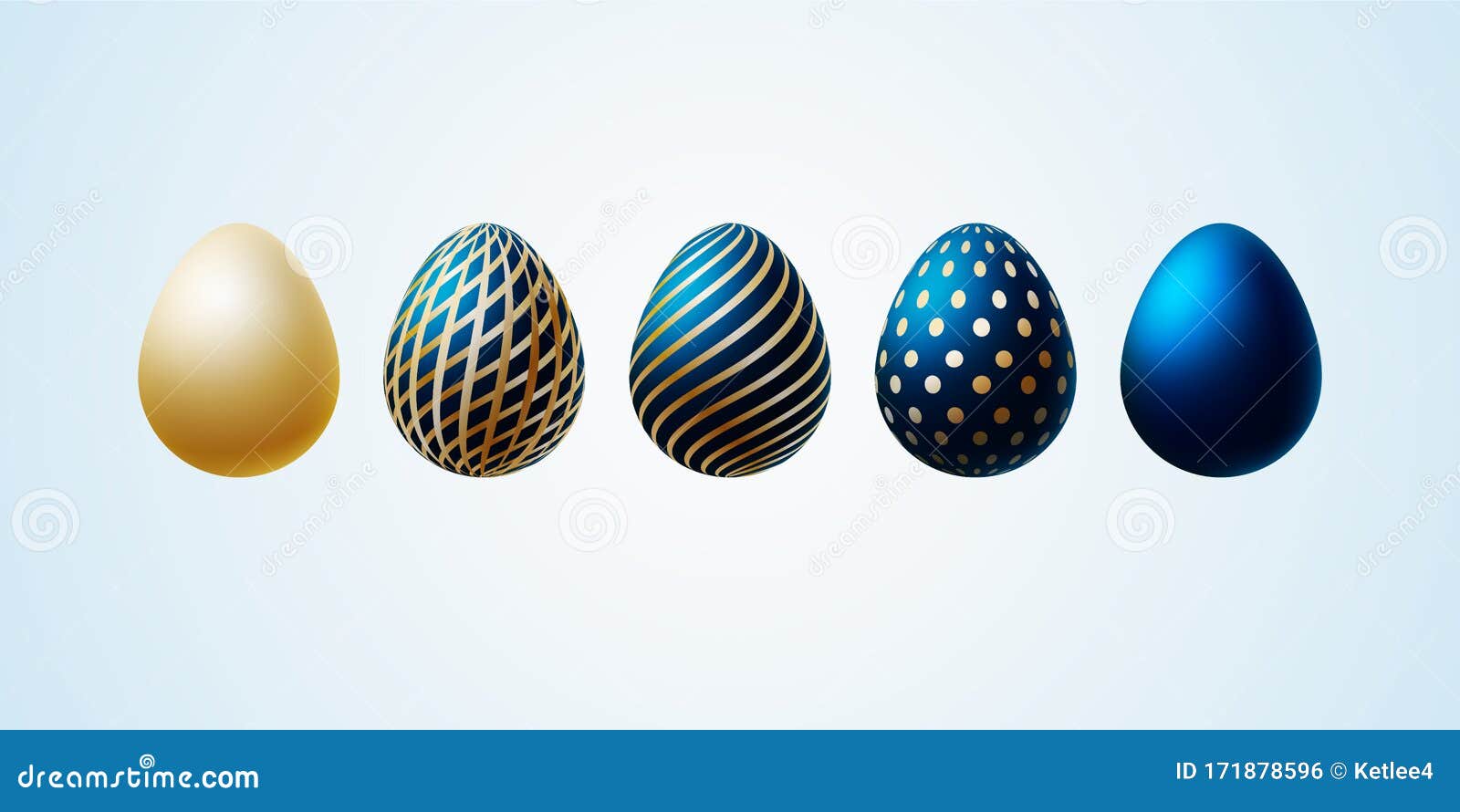 Easter Egg Bright Modern Painted Luxury Eggs for Easter Set of Dark ...
