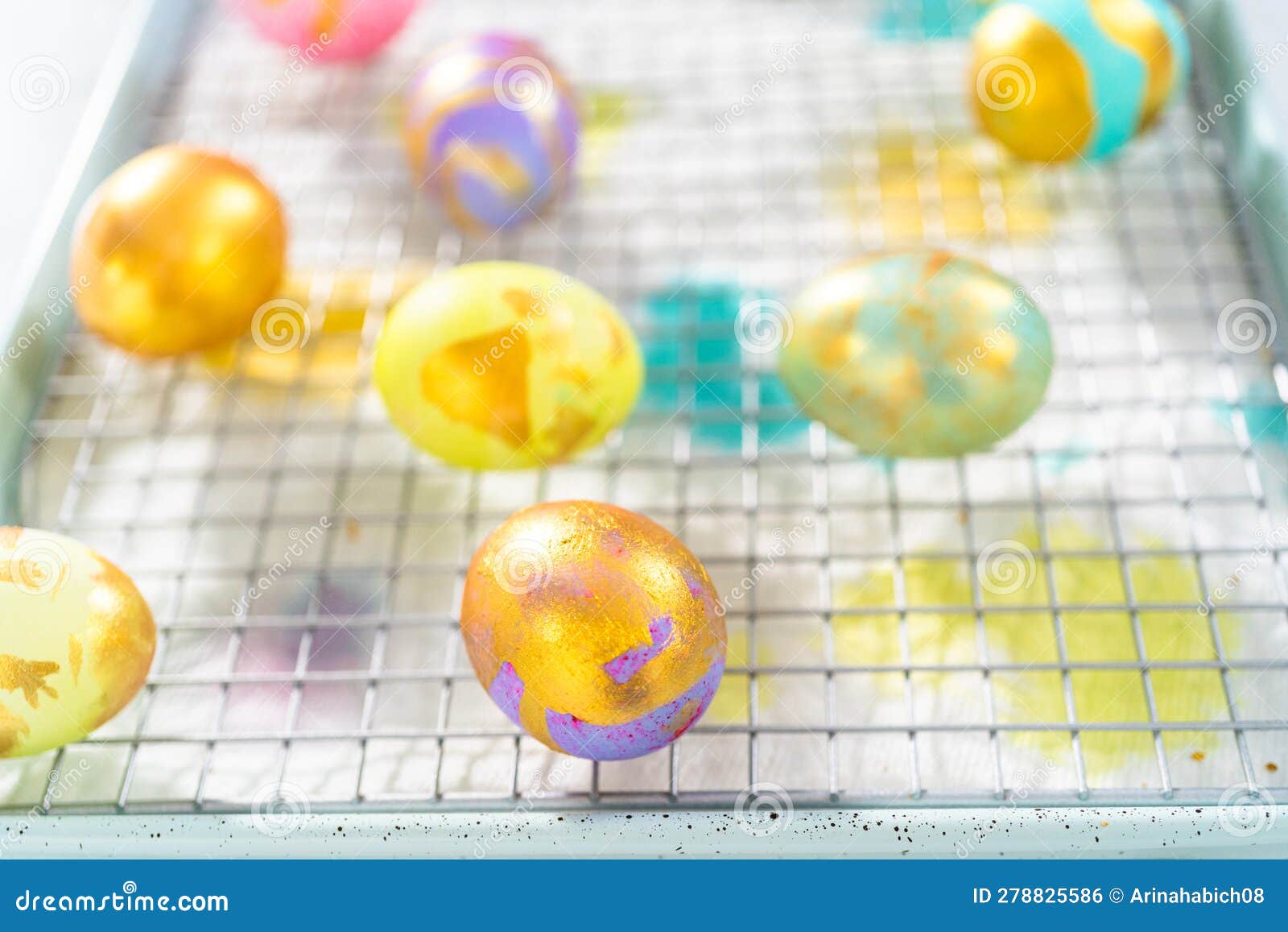 Easter egg coloring stock photo. Image of creativity - 278825586