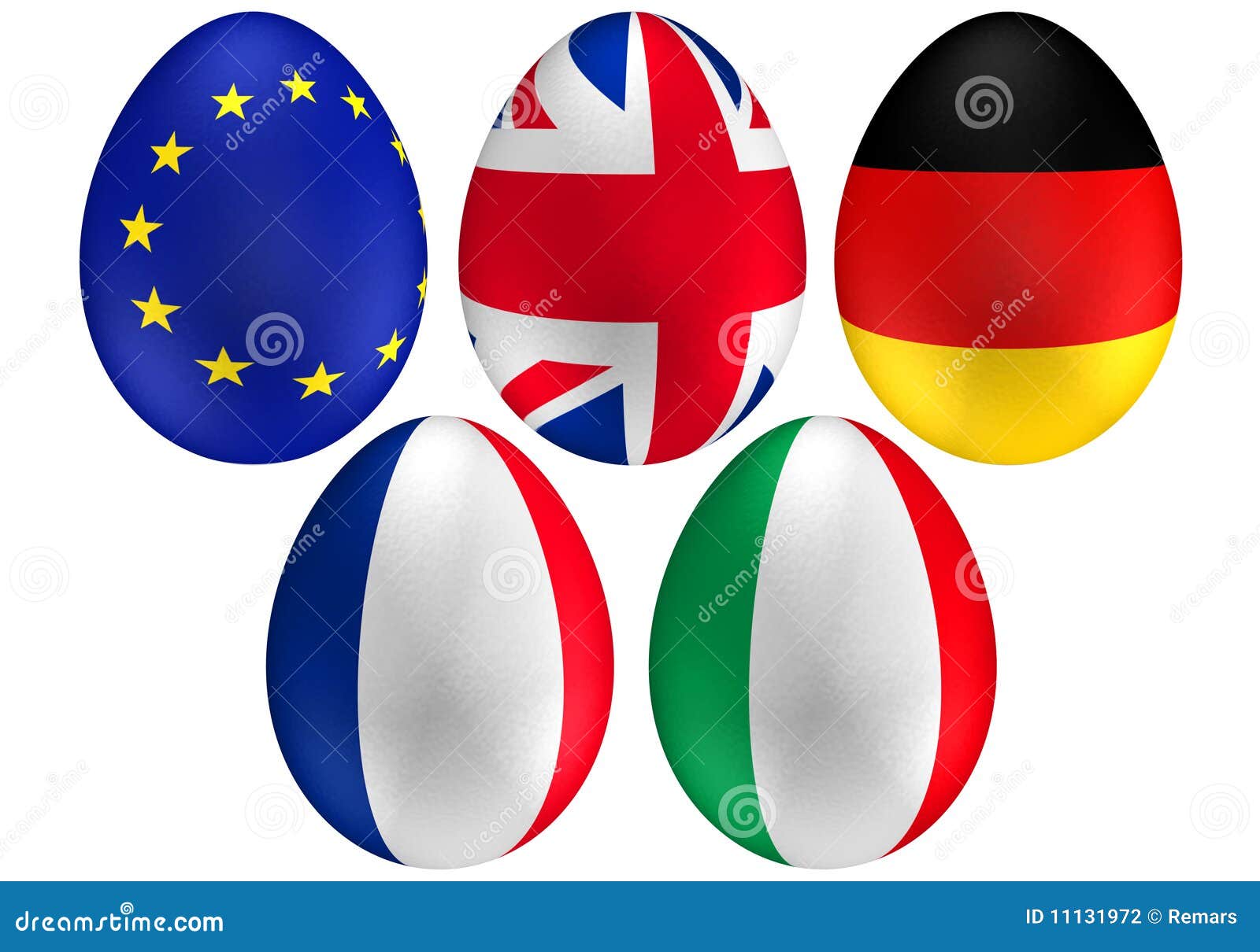 Easter egg flags 2 stock illustration. Illustration of italy - 11131972