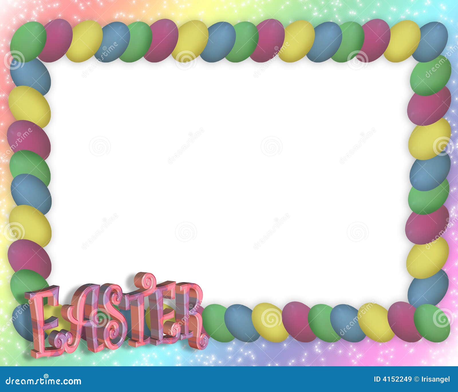 Easter Frame Border Stock Illustrations – 20,931 Easter Frame Border ...