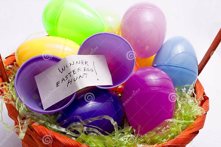 Easter egg hunt,winner stock photo. Image of blue, grass - 51166282