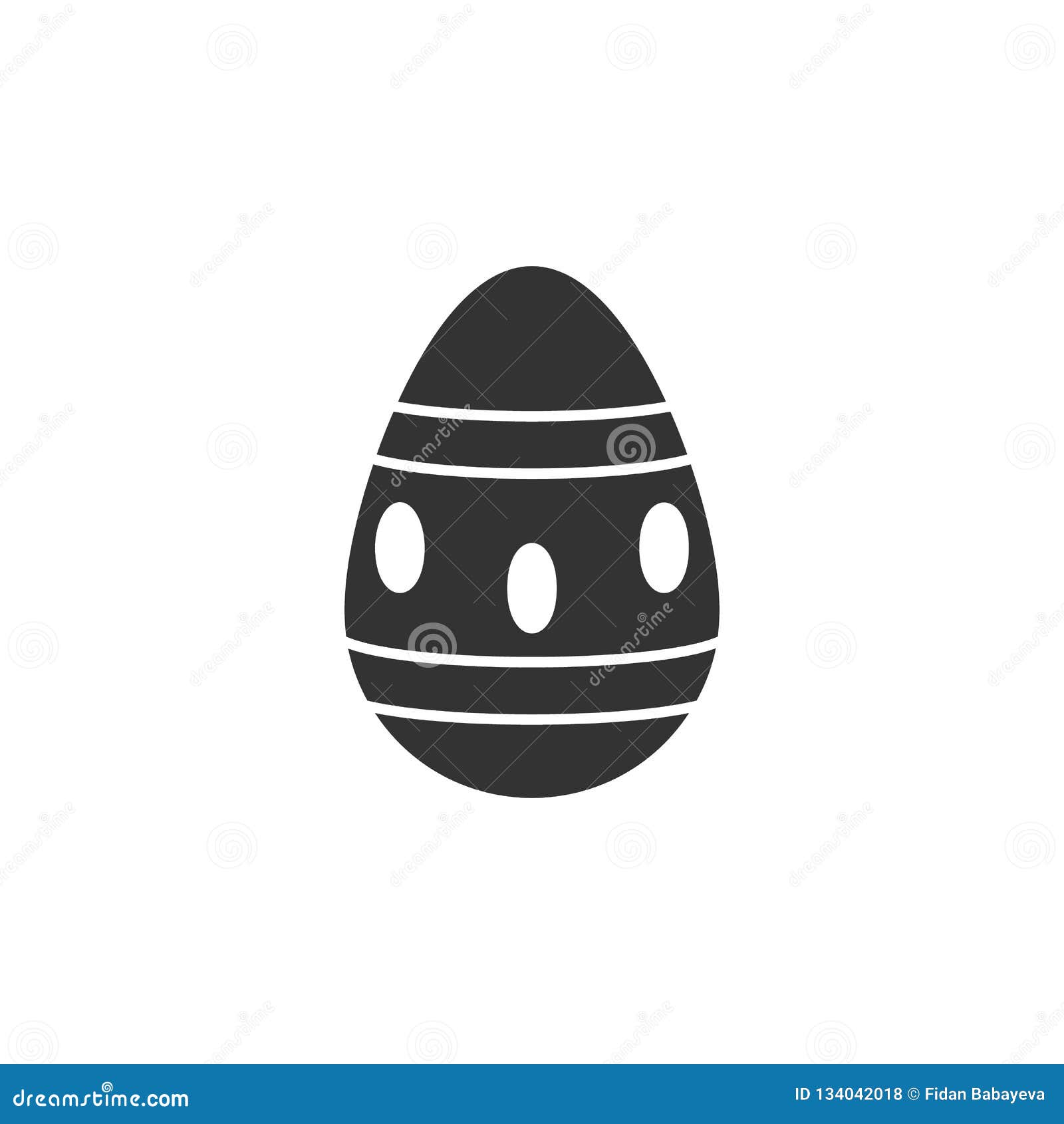 Easter Egg, Easter Icon Can Be Used for Web, Logo, Mobile App UI, UX ...