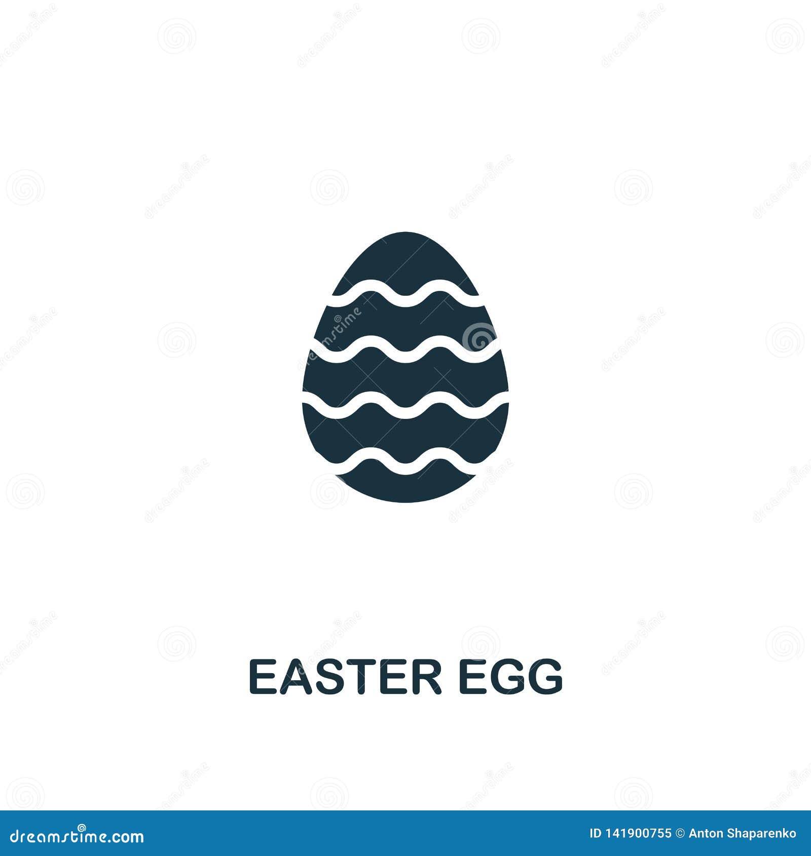 Easter Egg Icon. Creative Element Design from Easter Icons Collection ...