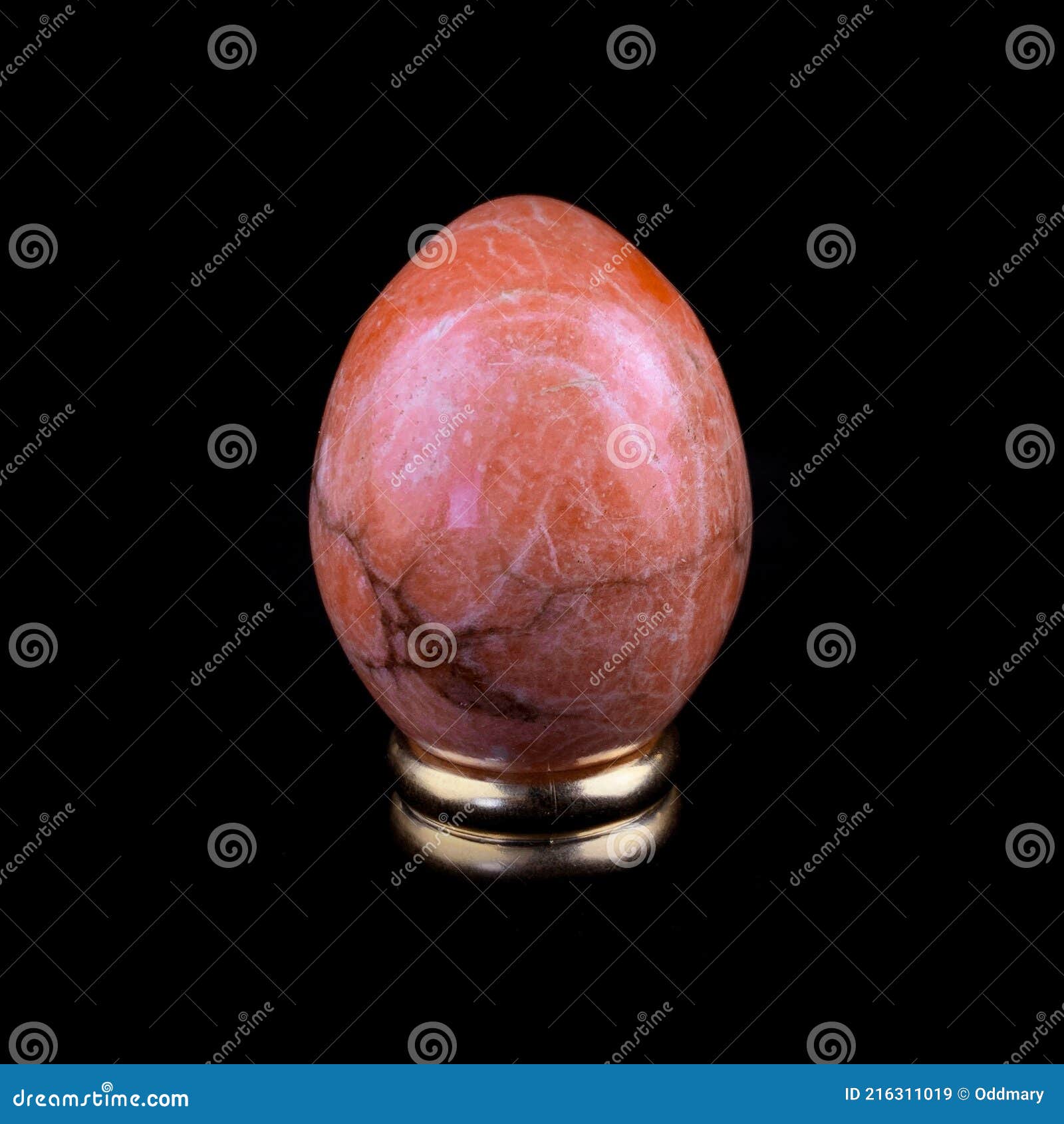 Pink Easter Egg with Marble Texture. Stock Image - Image of paper, blue ...