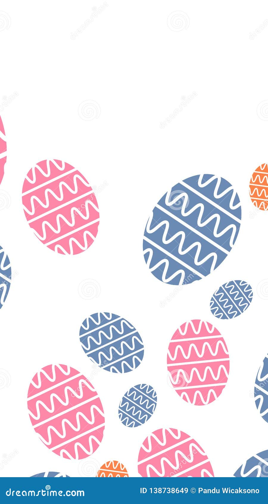 Easter Egg Trendy Pattern Wallpaper for Dekstop and Smartphone ...