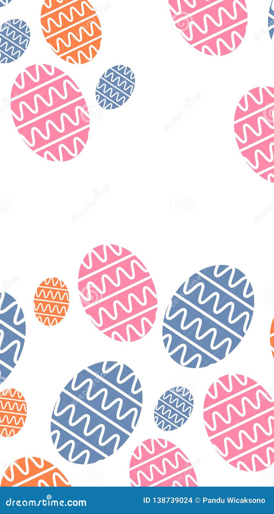 Easter Egg Trendy Pattern Wallpaper for Dekstop and Smartphone ...