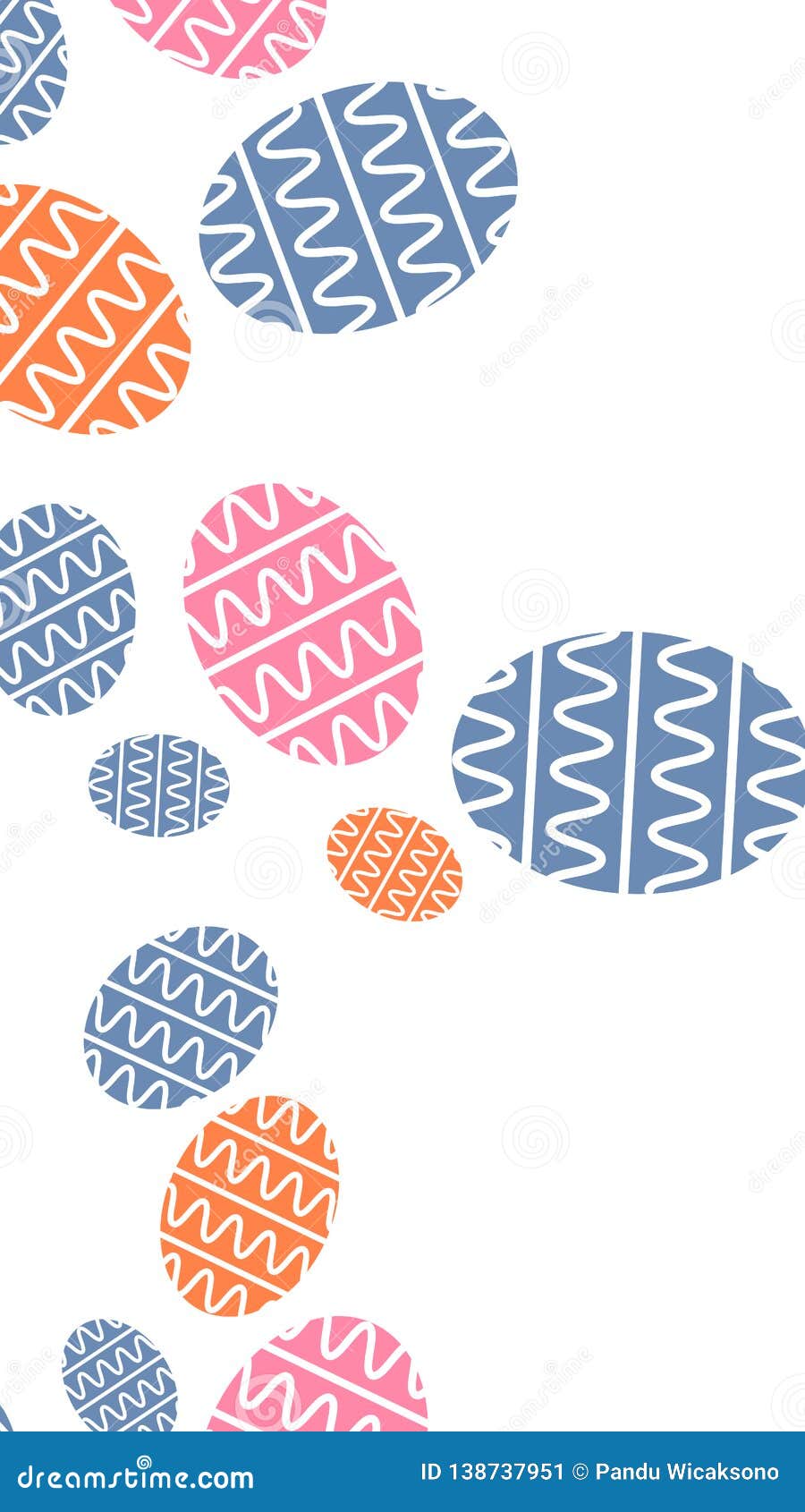 Easter Egg Trendy Pattern Wallpaper for Dekstop and Smartphone ...