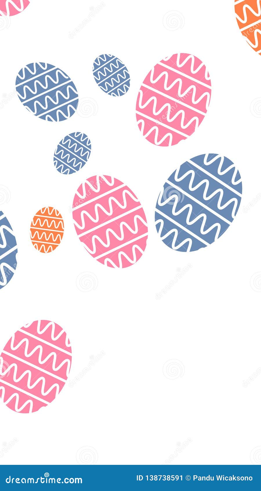 Easter Egg Trendy Pattern Wallpaper for Dekstop and Smartphone ...