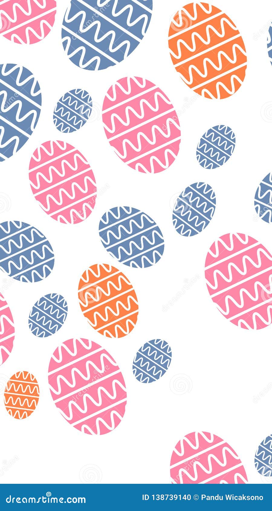 Easter Egg Trendy Pattern Wallpaper for Dekstop and Smartphone ...