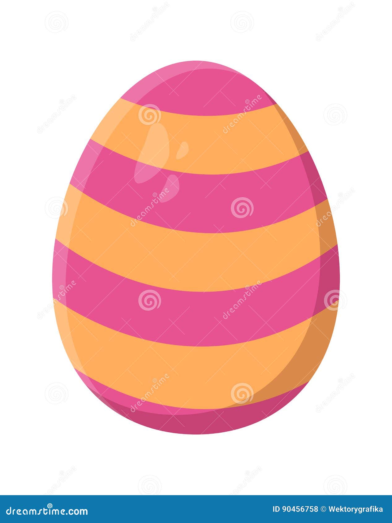 Easter Egg Vector Symbol Icon Design. Stock Vector - Illustration of ...