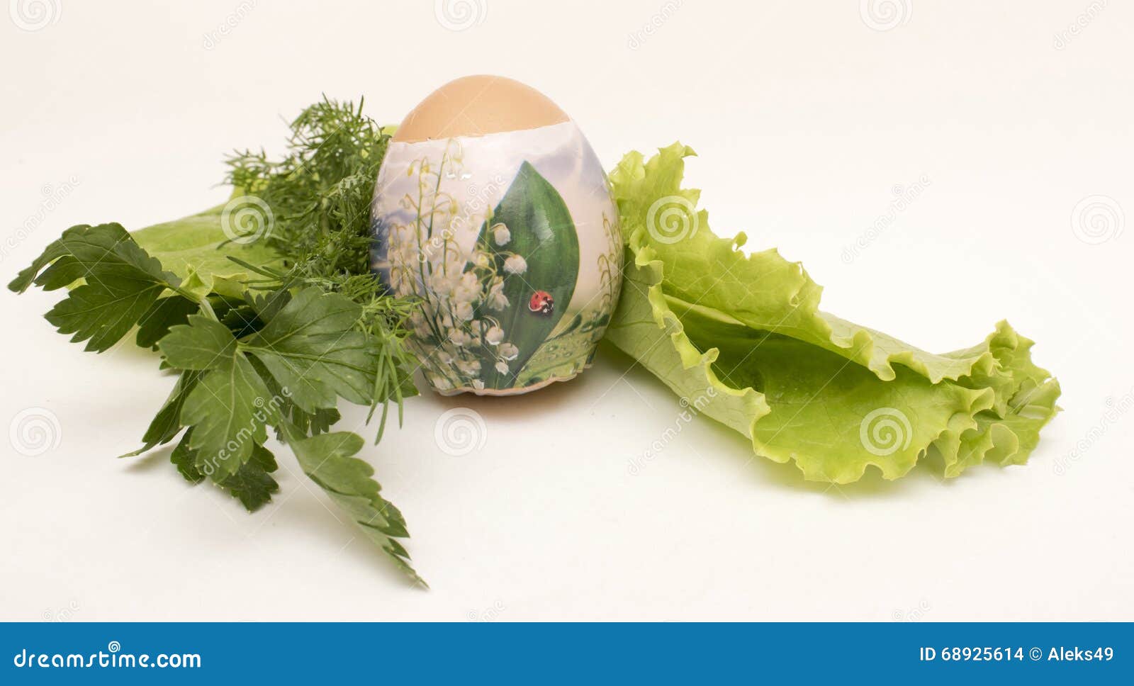 Easter egg with vegetables stock photo. Image of state - 68925614