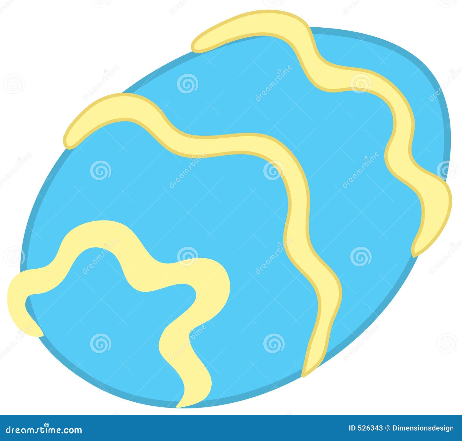 Easter egg2 stock illustration. Illustration of design - 526343