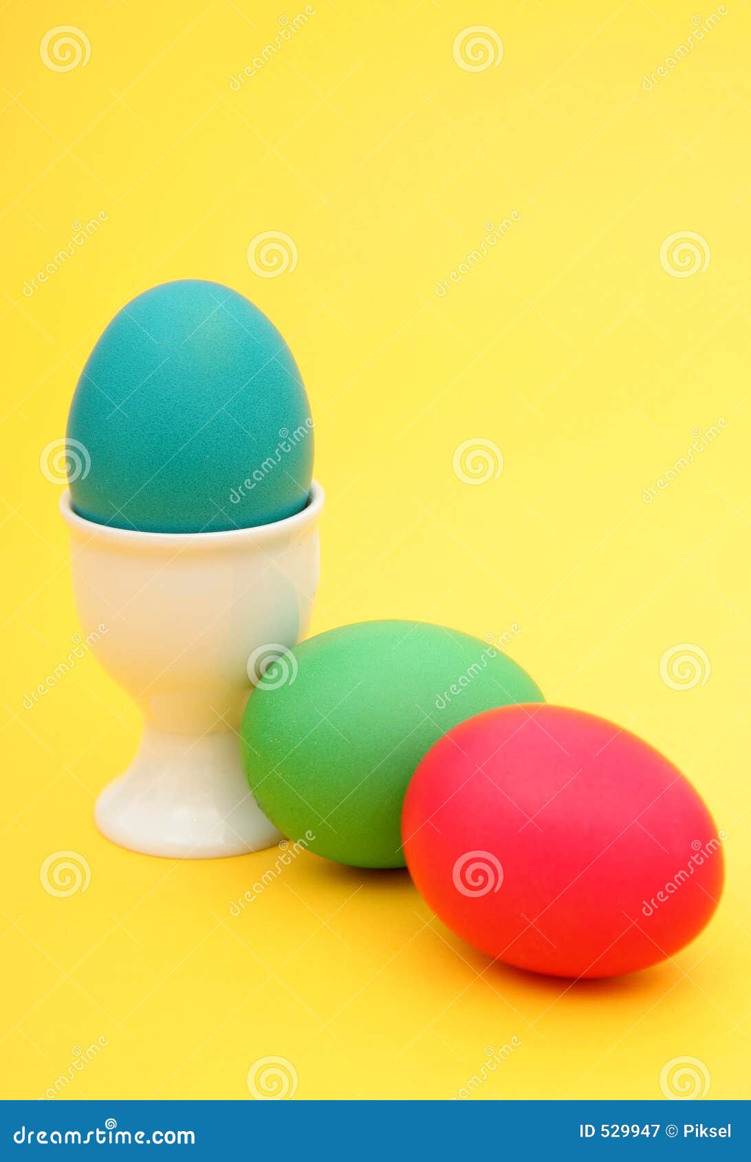 Easter eggs stock image. Image of decorated, eggshell, breakfast - 529947