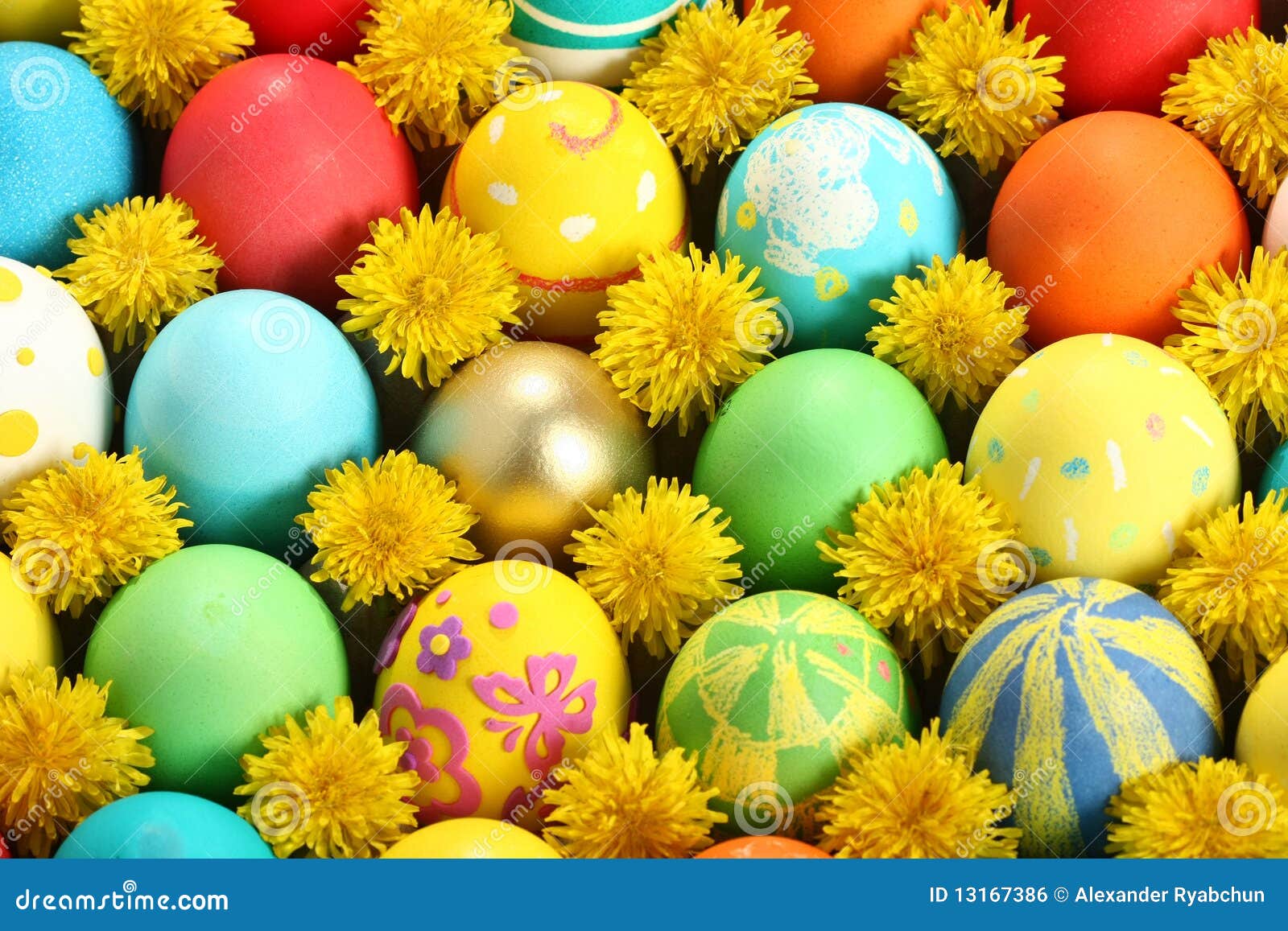 Easter eggs collection stock photo. Image of green, collection - 13167386