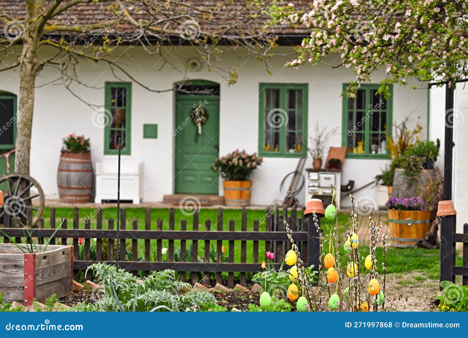 Easter Eggs in the Countryside Spring Season Stock Photo - Image of ...