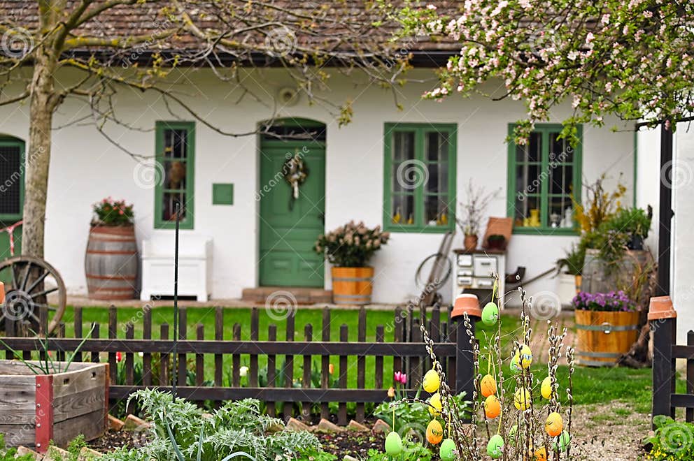 Easter Eggs in the Countryside Spring Season Stock Photo - Image of ...
