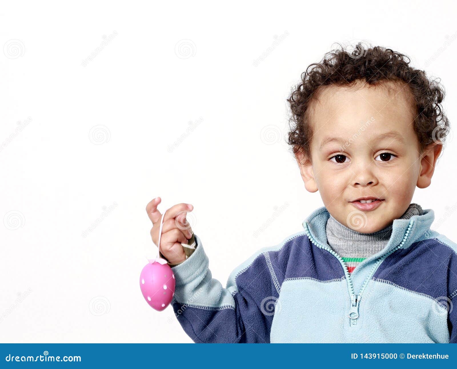 Easter Eggs with Little Boy Stock Photo Stock Photo - Image of ...