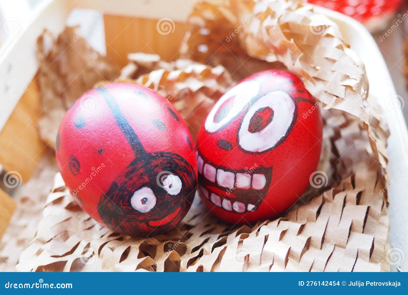 Egg Face In Basket. Orphaned. Dumped Royalty-Free Stock Photography ...