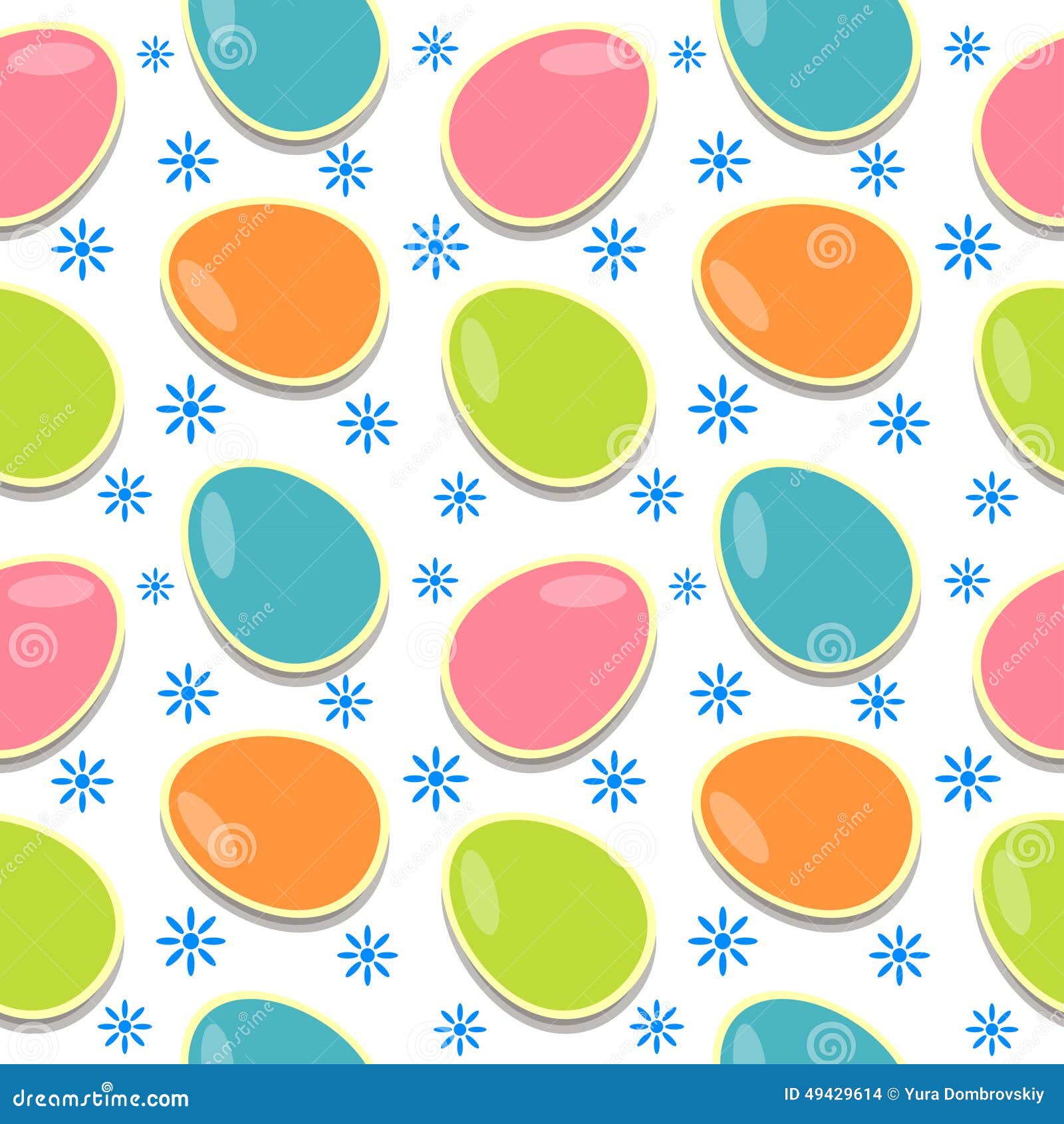 Easter Eggs Texture stock vector. Illustration of purple - 49429614