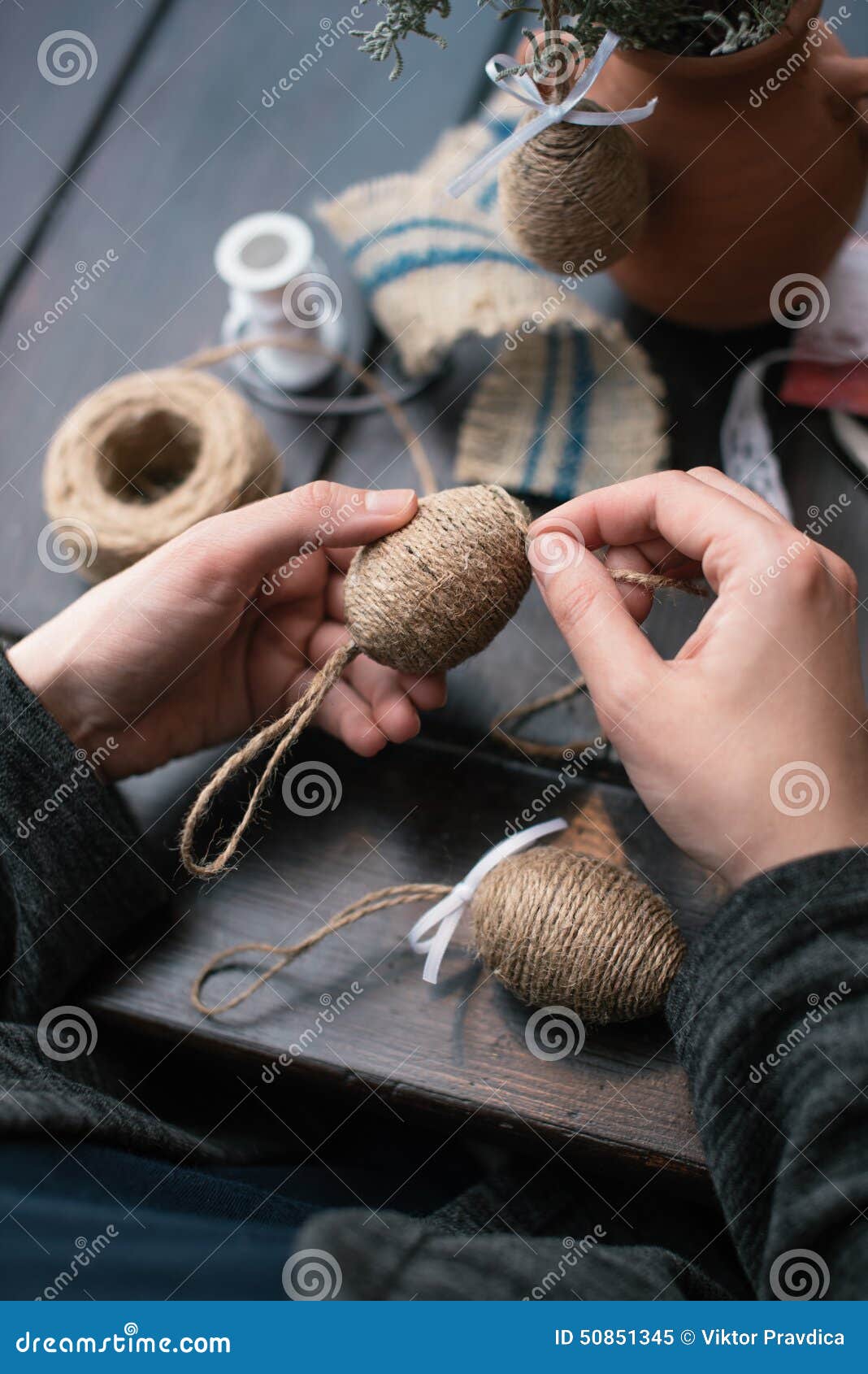 Easter eggs stock image. Image of detail, decorating - 50851345