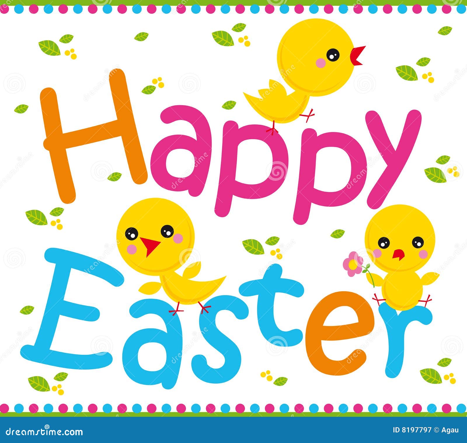 Easter feliz ilustração do vetor. Ilustração de galinhas - 8197797