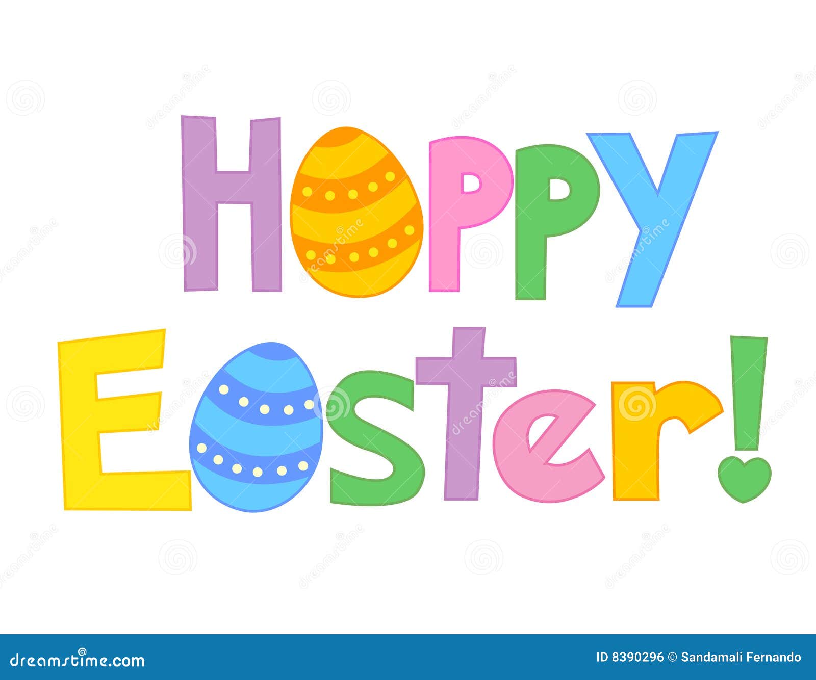 Easter feliz ilustração do vetor. Ilustração de verde - 8390296