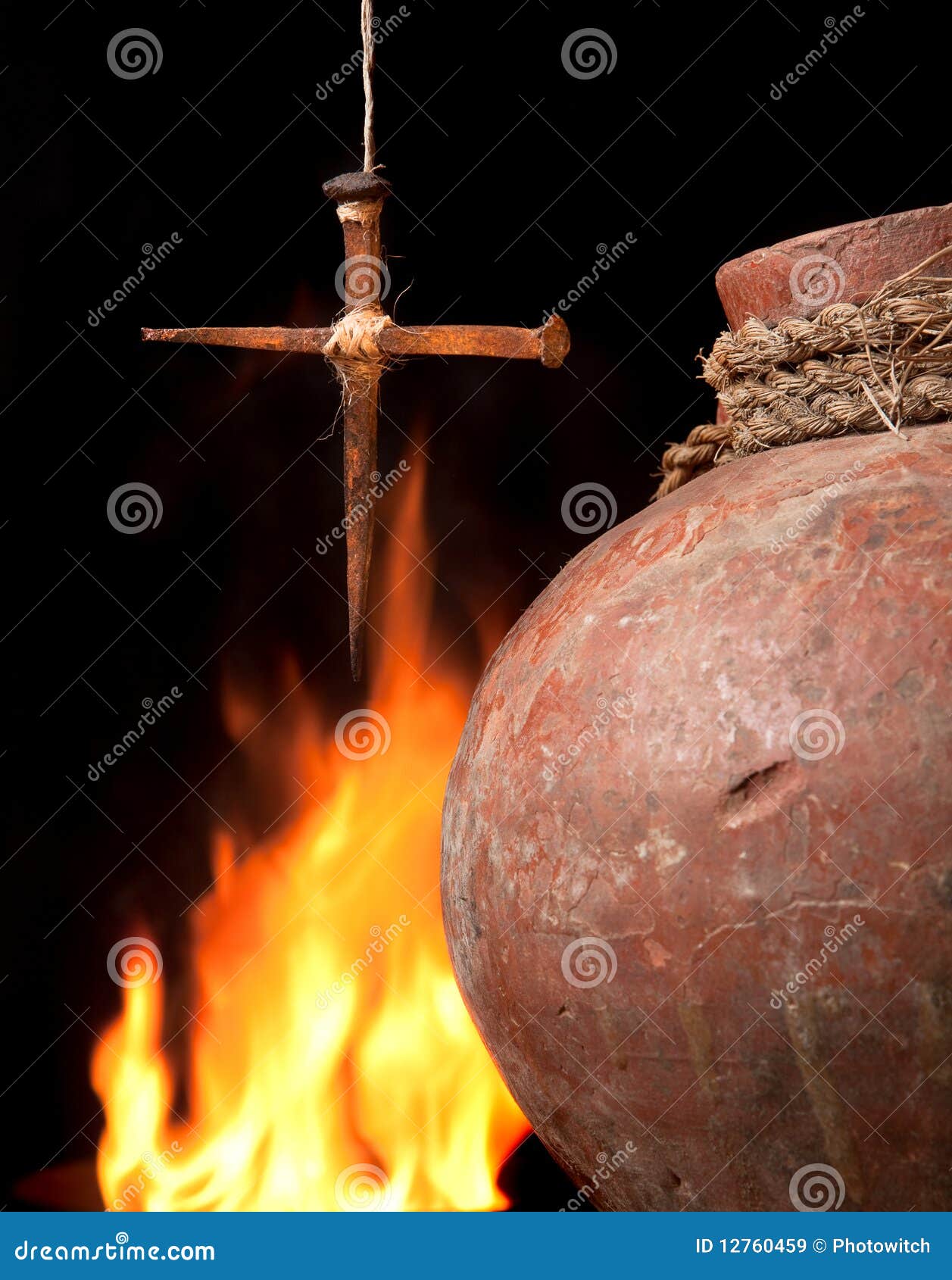 Easter fire stock image. Image of crown, good, miracle - 12760459