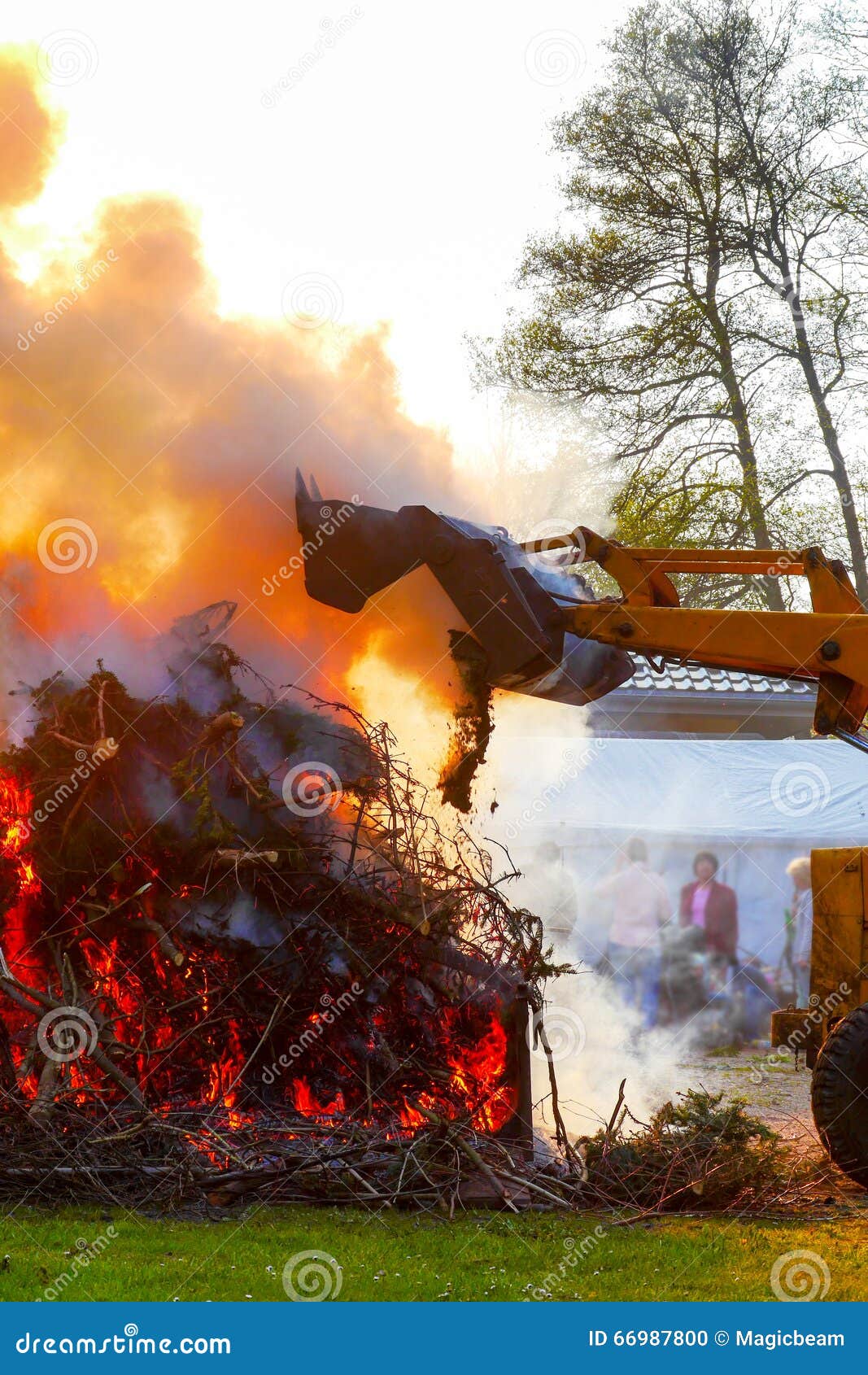 Easter Fire Stock Photography | CartoonDealer.com #66987800