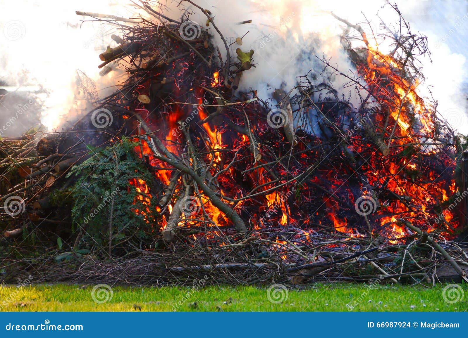 Easter fire stock photo. Image of beer, heat, flaming - 66987924