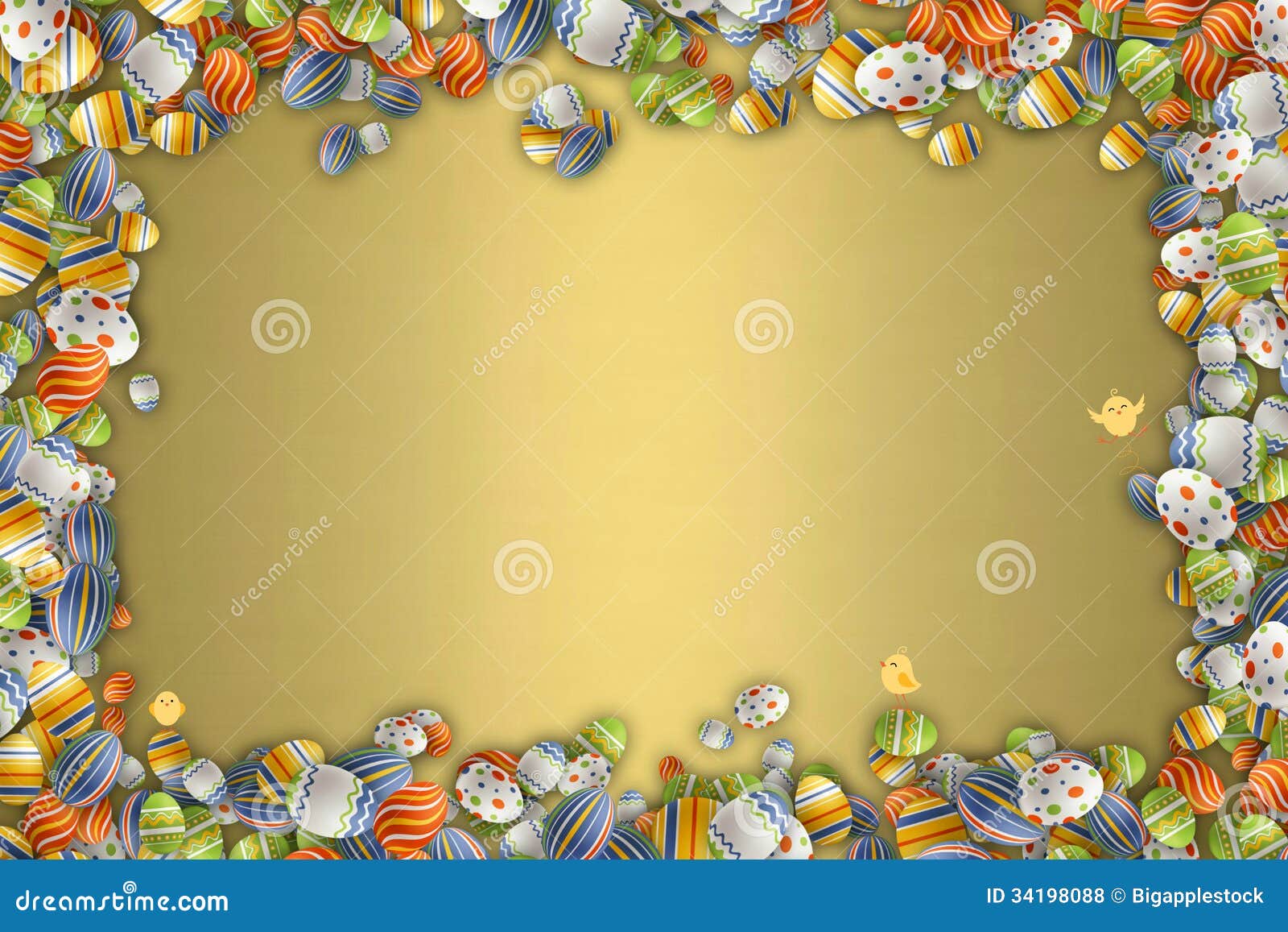 Easter Frame stock illustration. Illustration of religion - 34198088