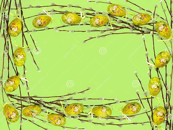 Easter framework stock illustration. Illustration of close - 604618