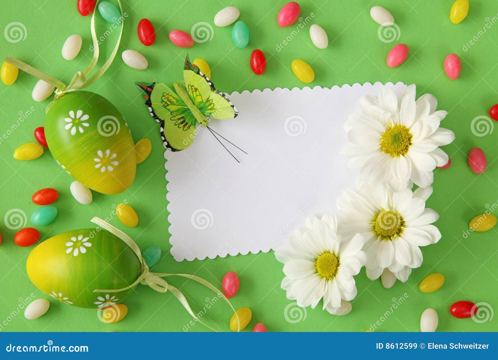 Easter greeting card stock image. Image of easter, holiday - 8612599
