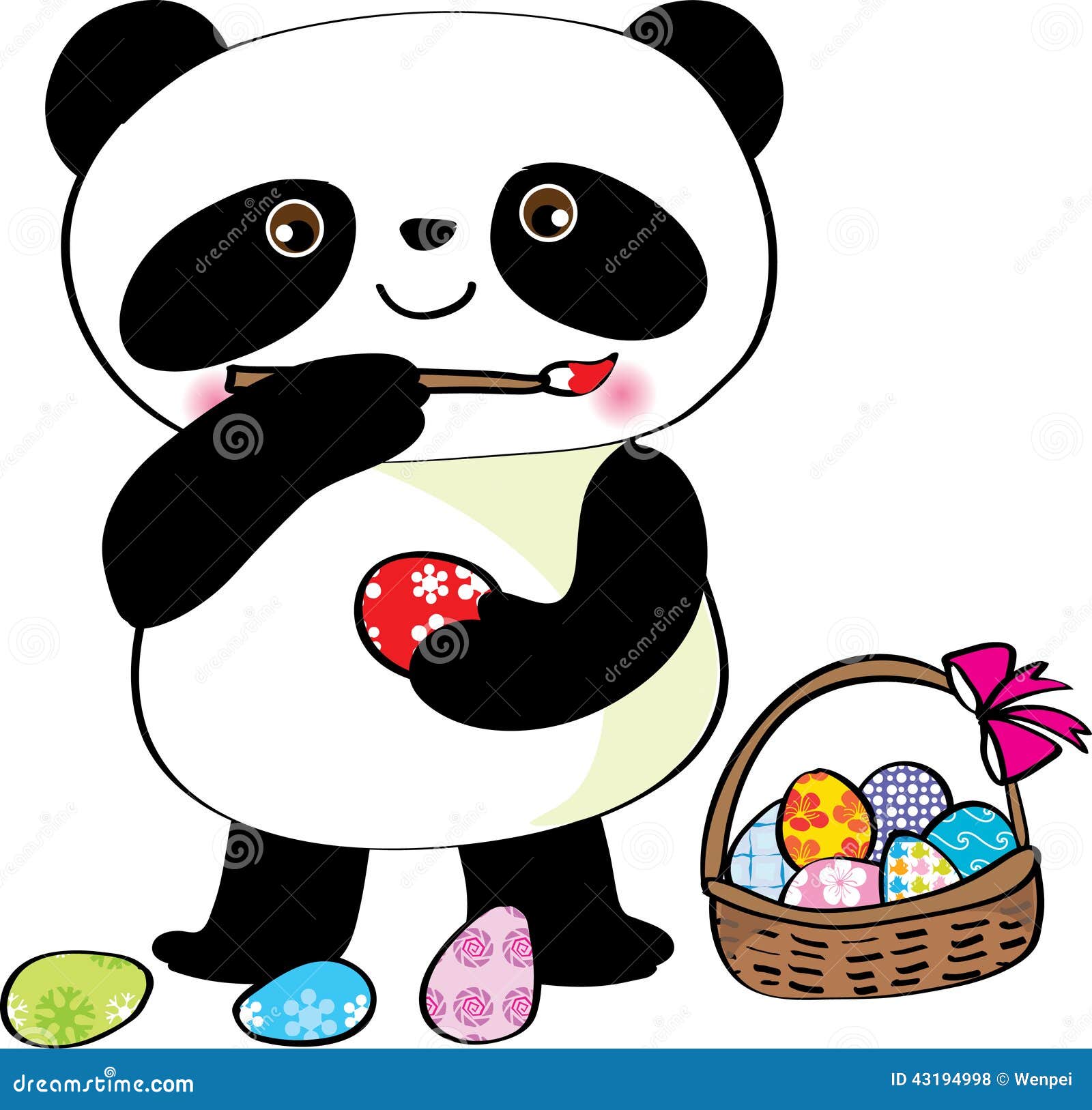 Easter stock illustration. Illustration of animals, eggs - 43194998