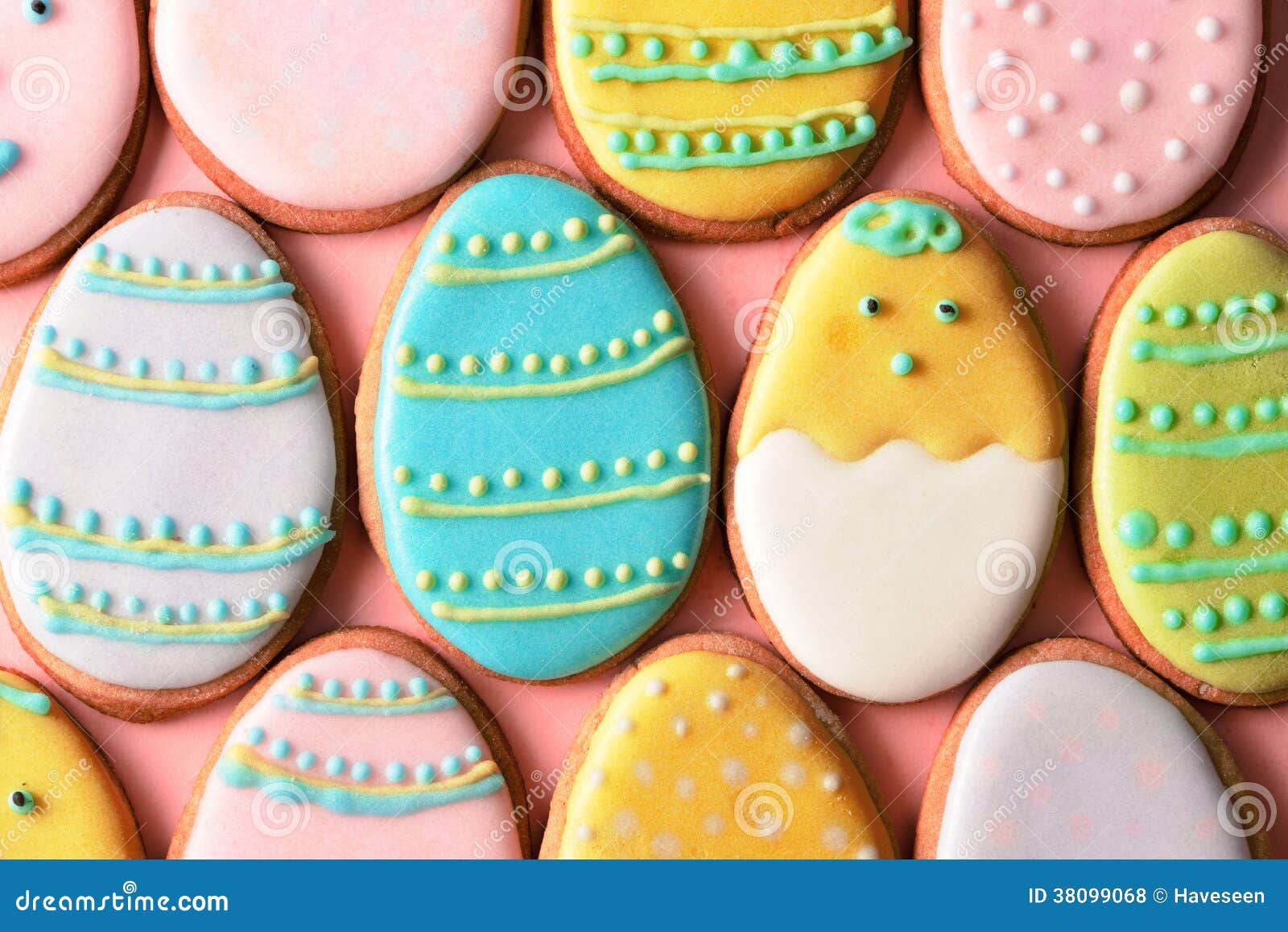 Easter Homemade Gingerbread Cookie Stock Photo - Image of cookie ...