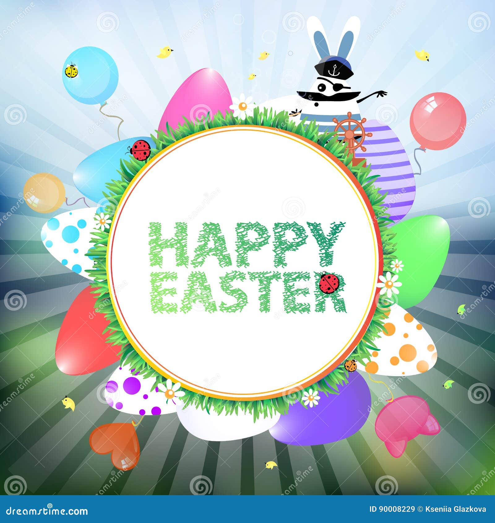 Easter Illustration for Your Design Stock Illustration - Illustration ...
