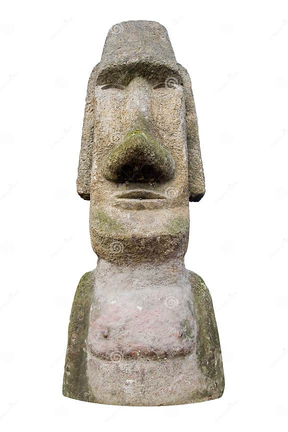 Easter island head stock photo. Image of islands, nose - 6519286