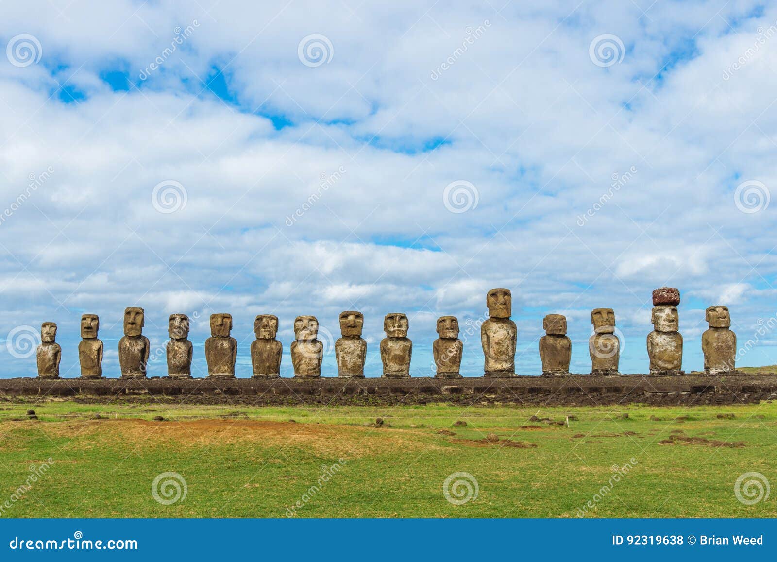 Easter Island Maoi stock photo. Image of island, isolated - 92319638