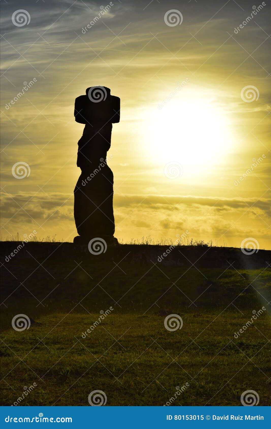 Easter Island stock image. Image of easter, chile, paradise - 80153015