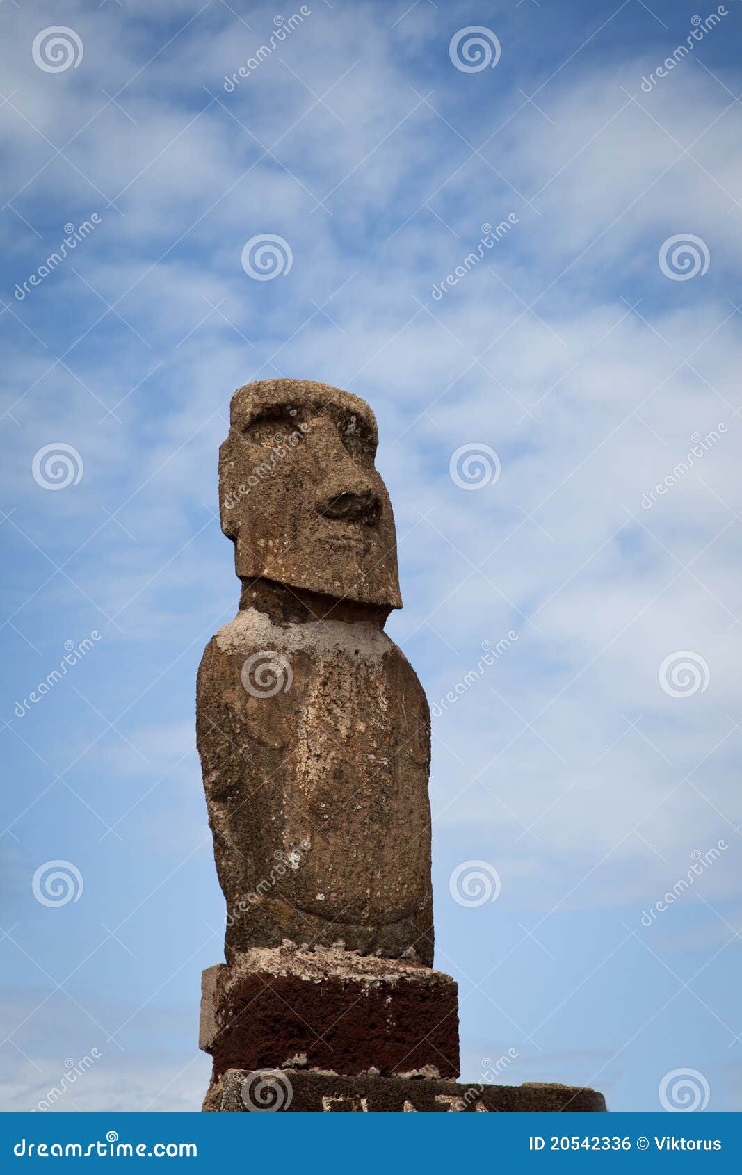 Easter Island statue stock photo. Image of megalithic - 20542336
