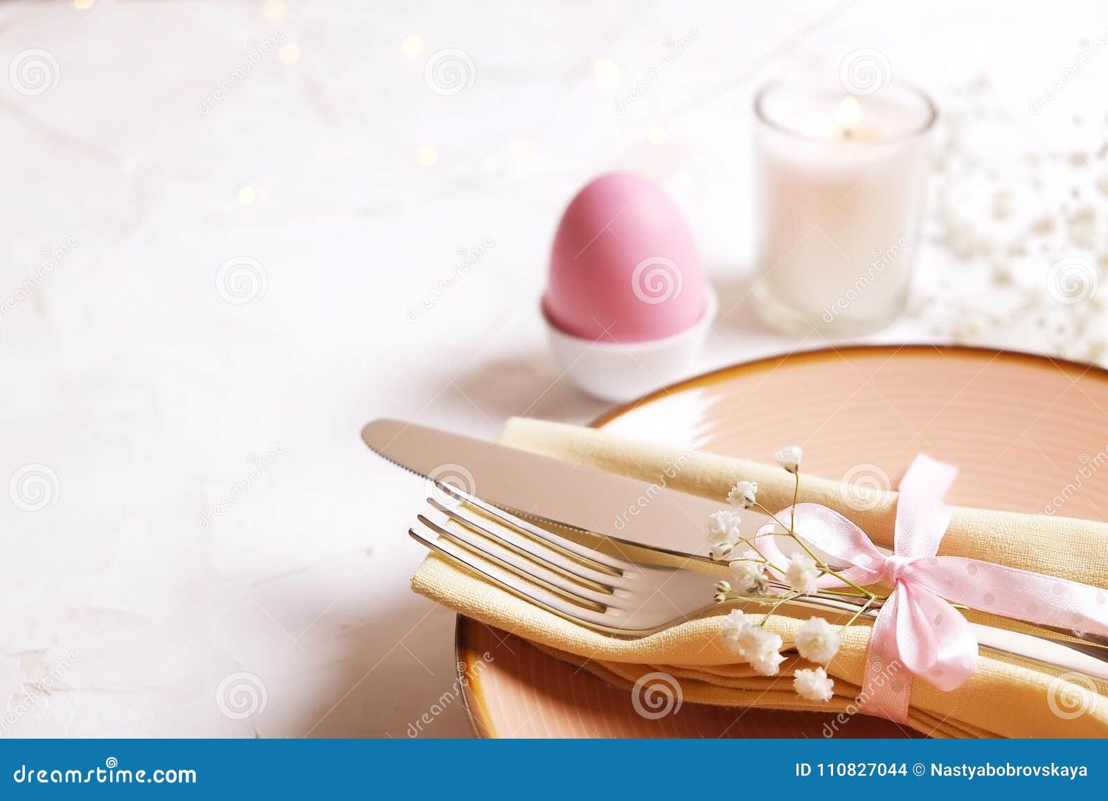 Easter Laying Table Appointments, Table Setting Options. Silverware ...