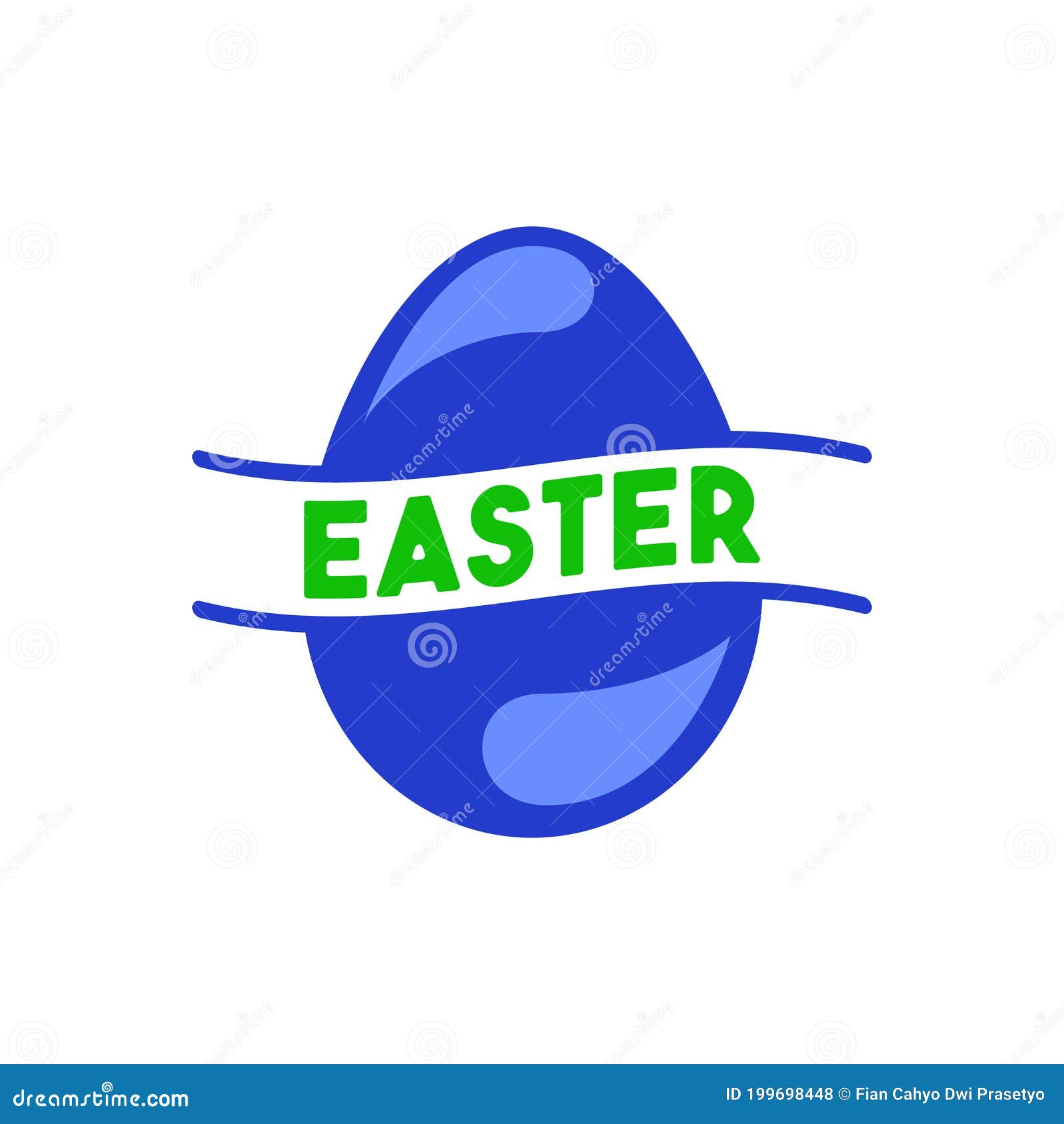 Easter Logo Day Concept Art Modern Stock Vector - Illustration of bunny ...