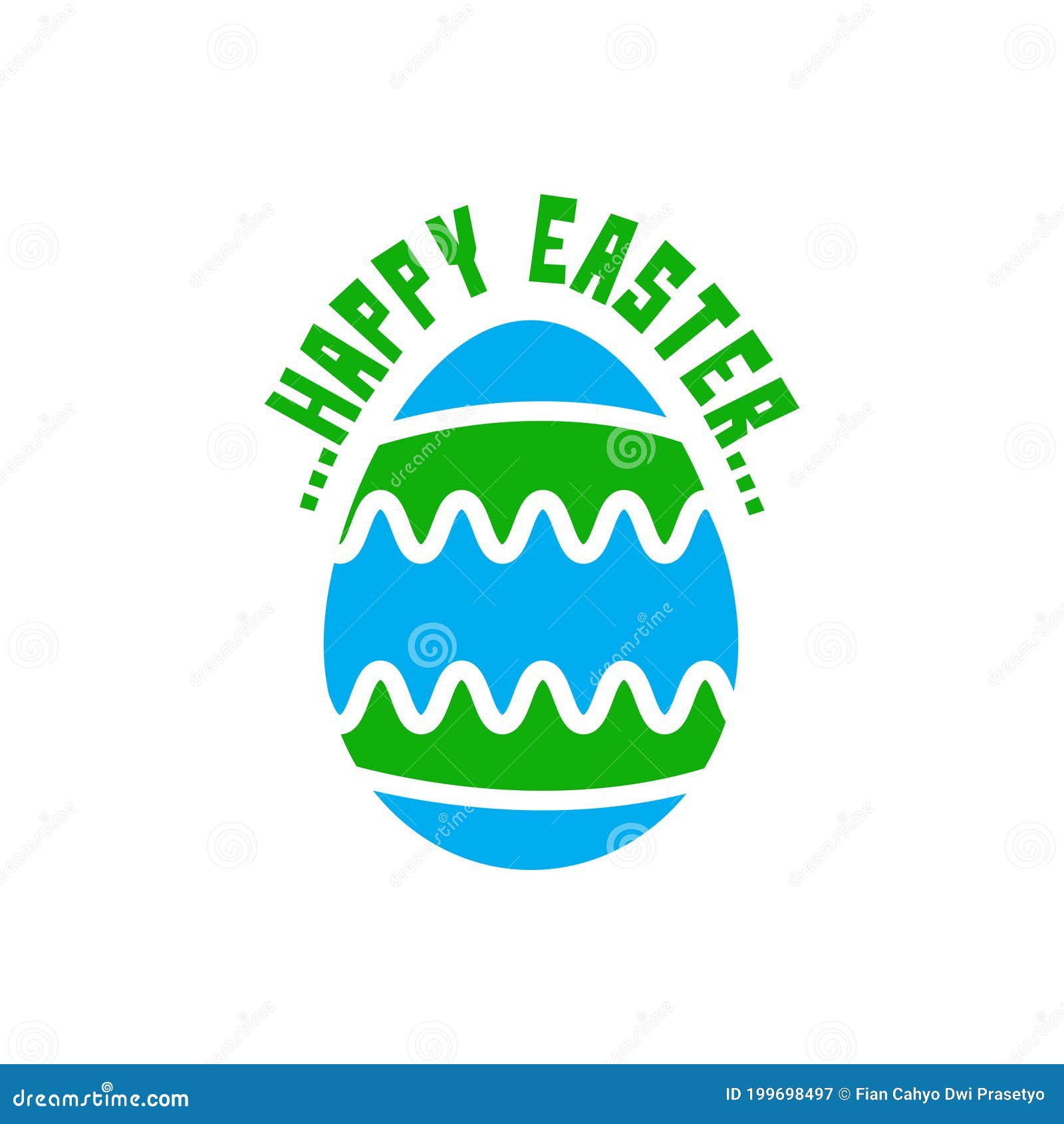 Easter Logo Day Concept Art Modern Stock Vector - Illustration of ...