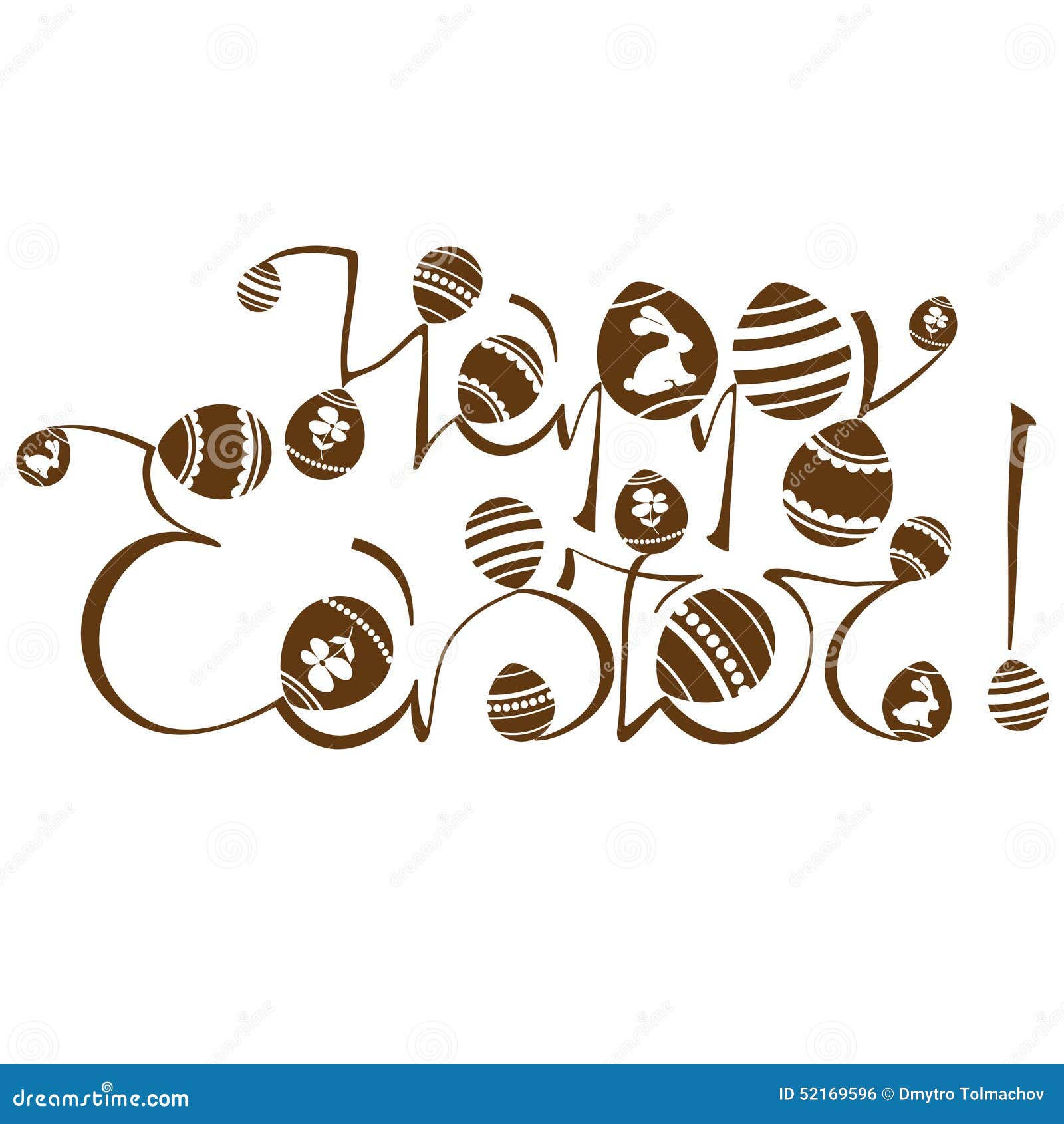 Easter logo design stock vector. Illustration of backgrounds - 52169596